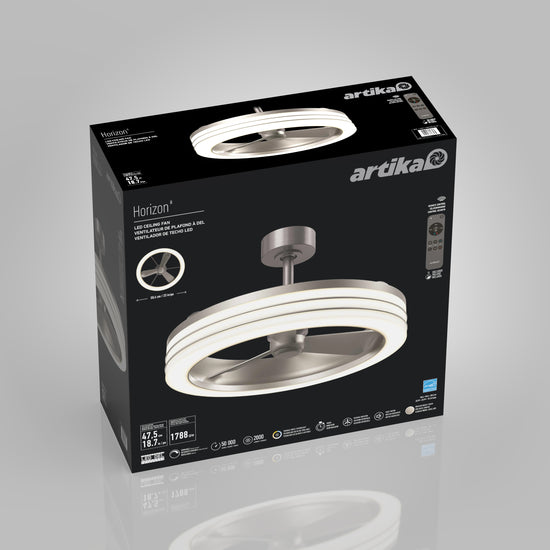 Horizon LED ceiling fan | Artika