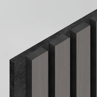 Artika | Sonolok Dark Grey Acoustic Slat Panels – 4-Pack